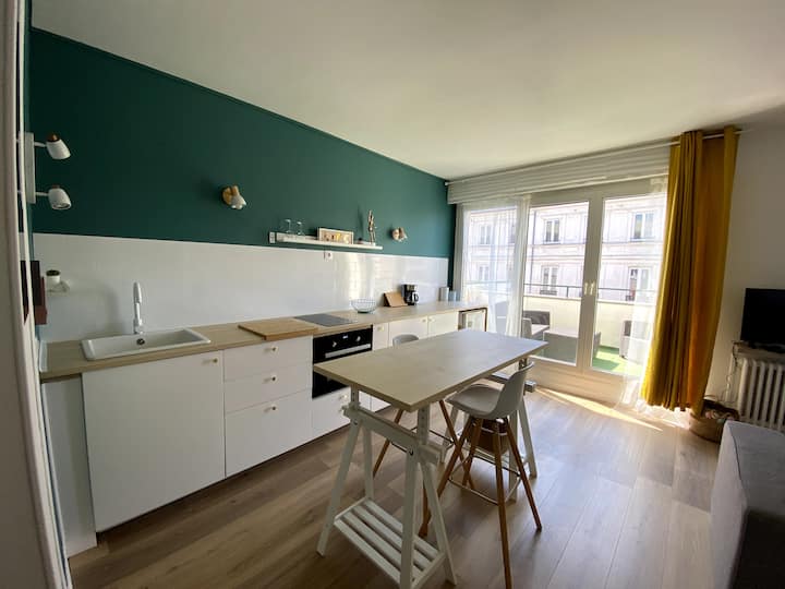 Rouen : Appartement Cosy Avec Terrasse - Rouen
