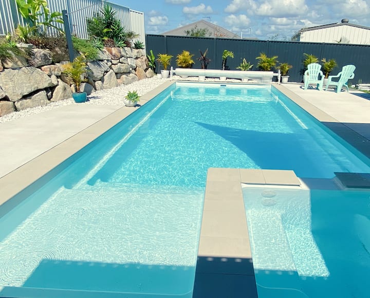 * 12m Pool & Spa/ Sleeps 9/ Spacious Home * - Fraser Island