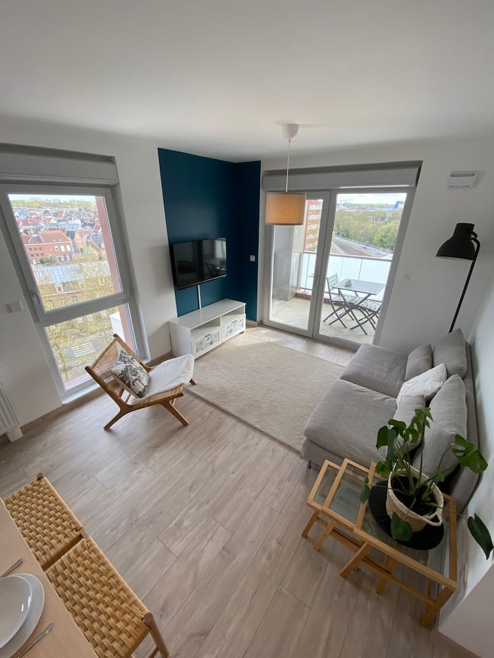 Appartement Entier: Centre Ville Valenciennes - Petite-Forêt