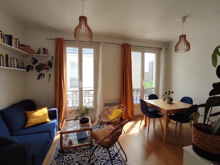 Appartement Lumineux Et Cosy Dans Le 11e - Paris