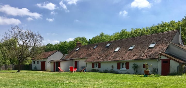 Maison Familiale à Cheverny Avec Piscine - Loir-et-Cher