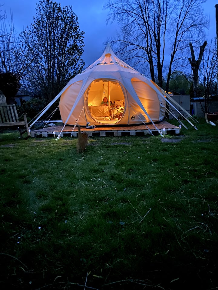 Lotus Tent Belle On Private Part Of An Island - Amstelveen