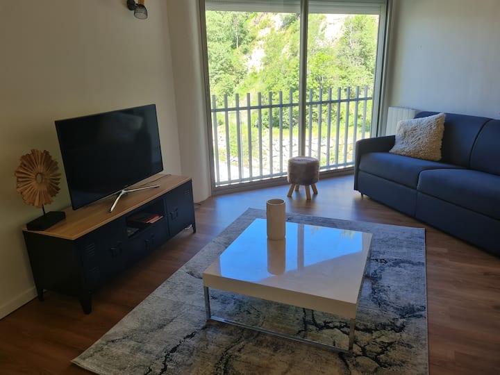 Appart 51 M2, 2 Ou 8 Pers Terrasse Vue Montagne - Barèges