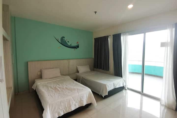 Marina Island D'homestay - Family Suite - Lumut