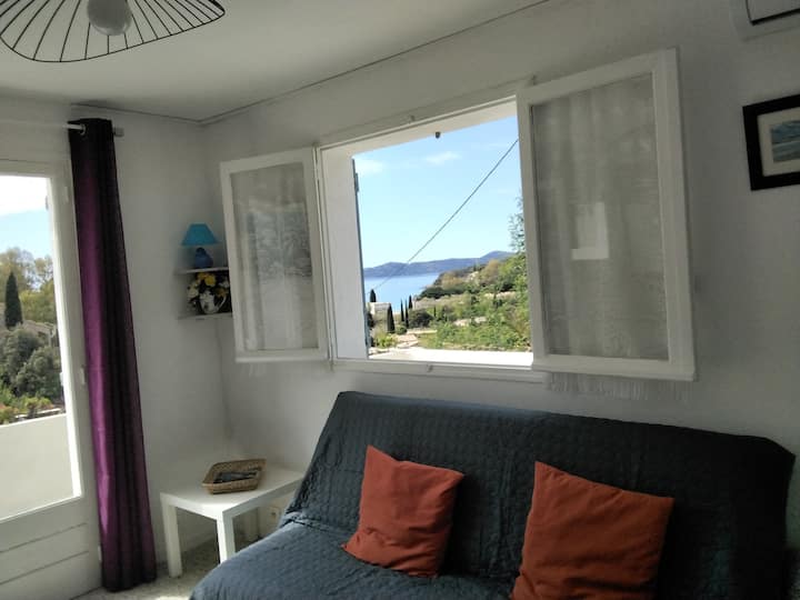 New: Le Lavandou Aiguebelle - Air-conditioned Sea View Apartment With Wifi - Hyères