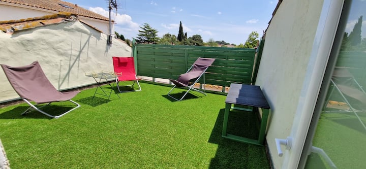 Maison De Village Proche Du Canal Du Midi - Portiragnes