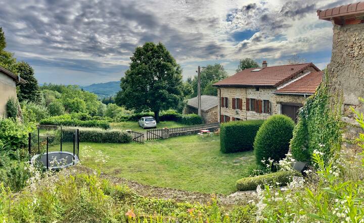 Charmante Maison De Pierre Avec Jardin Au Calme - Puy-de-Dôme