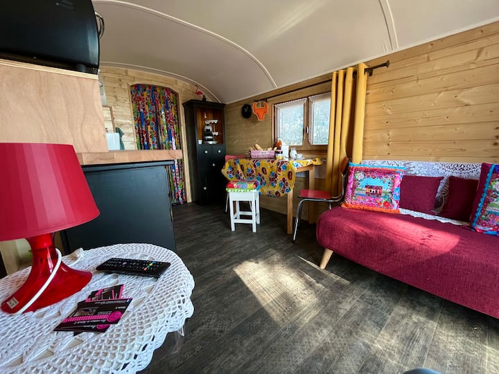 Roulotte Insolite Entièrement éQuipée En Camargue - Vauvert