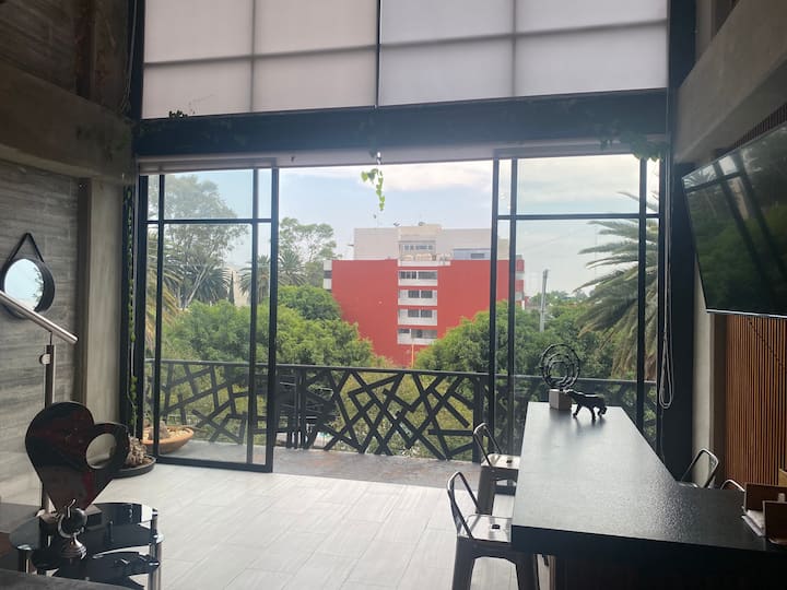 Loft Moderno En La Zona Mas Céntrica De Puebla. - Puebla