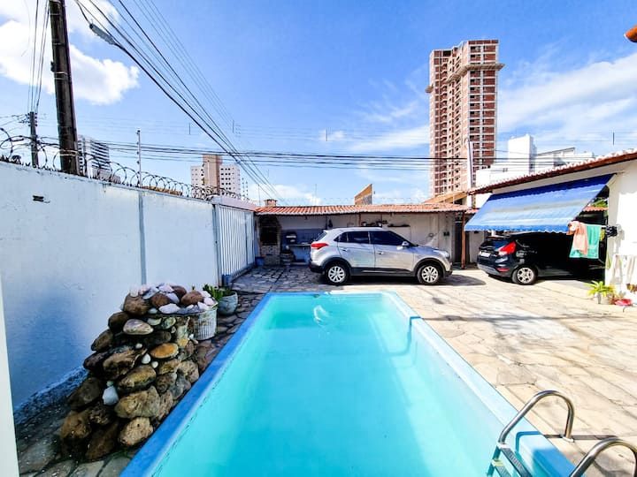 Casa Aconchegante C/ Piscina, Churrasqueira. - ナタール