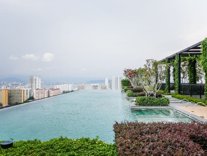 Comfystay@beacon#6pax#georgetown#rooftoppool - George Town