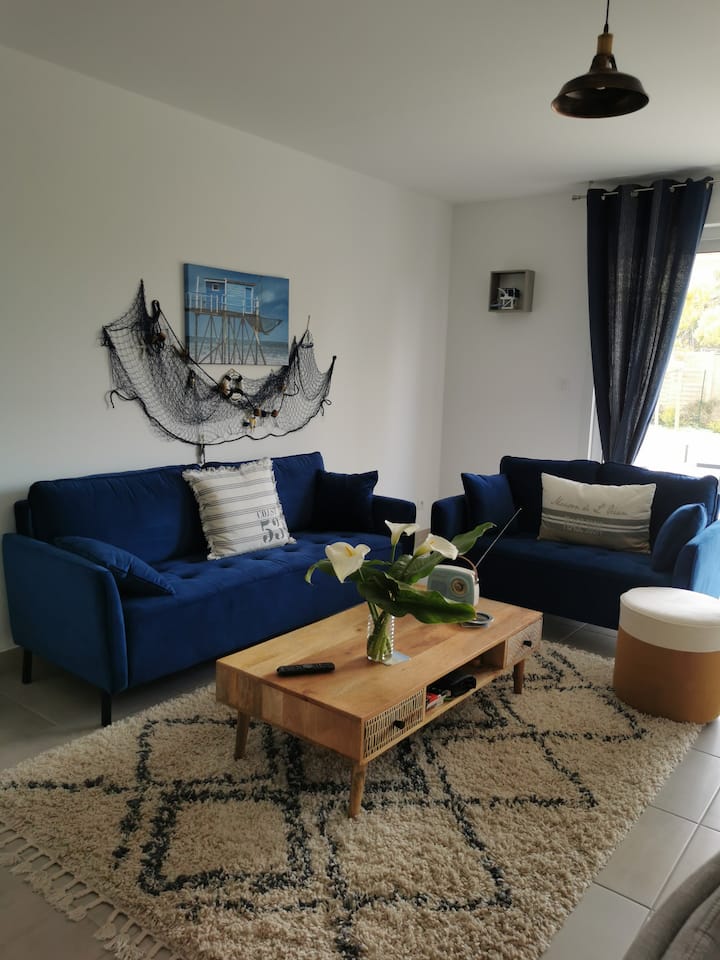 St Palais Maison 6 Couchages Classée 3* - Saint-Palais-sur-Mer