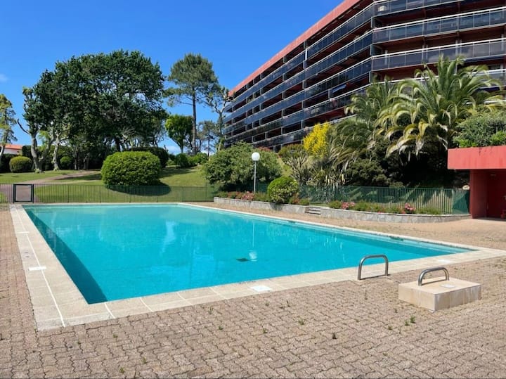 Btz - Appartement T2 Avec Piscine Et Parking. - Biarritz