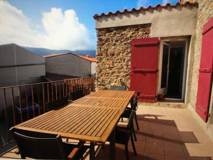 Maison Centre Ville Place Parking Proche Plage - Port-Vendres