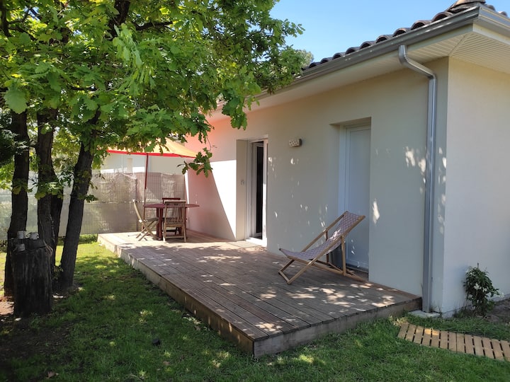 Charmant Studio Avec Jardin Et Terrasse - Andernos-les-Bains