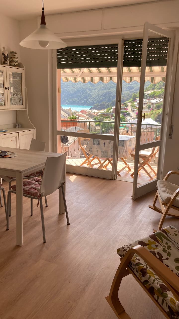 Vista  Mare  6 Minuti A Piedi Dalla Spiaggia, Box. - Moneglia