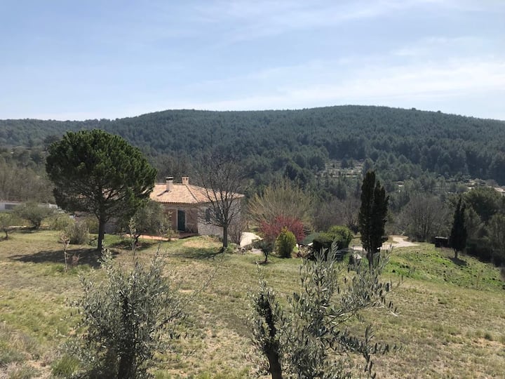 Authentic House With Scenic Views And Surroundings - Saint-Zacharie