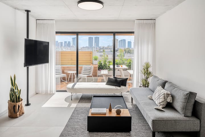 4br Penthouse Duplex With Heated Pool By Tlv2go - Tel Aviv