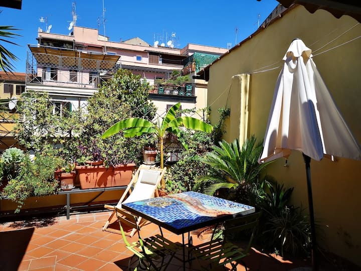 Un Terrazzino All'esquilino, Fresco E Tranquillo ! - Rom