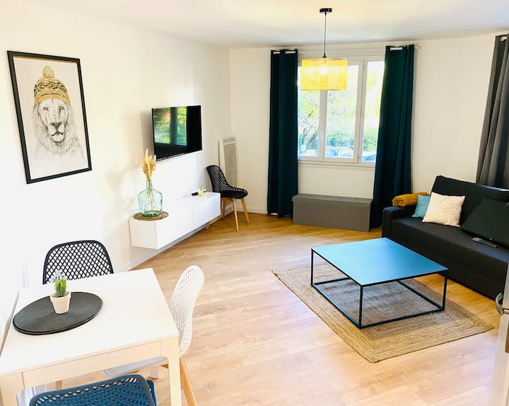 Le Chic 💫 4 Personnes - Prox Centre - Garage 🚗 - Grenoble