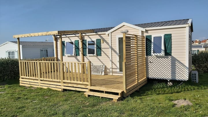 Mobil Home 6 Personnes à La Plage - Côte D'opale - Wimereux