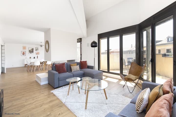 Nocnoc <Le Pargamin> Grand Duplex Place St Pierre - Fenouillet