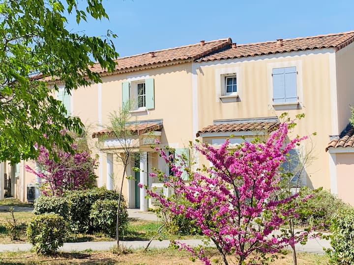 Provence Maison Climatisée 3 Chambres (Hortensia) - Bouc-Bel-Air