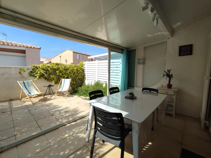 Gruissan, Maison Clim + Parking Gratuit Sécurisé - Gruissan