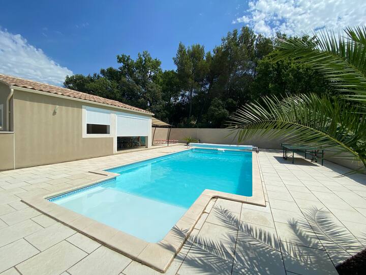 Studio Indépendant à 20mn D'avignon + Piscine - Saint-Laurent-des-Arbres