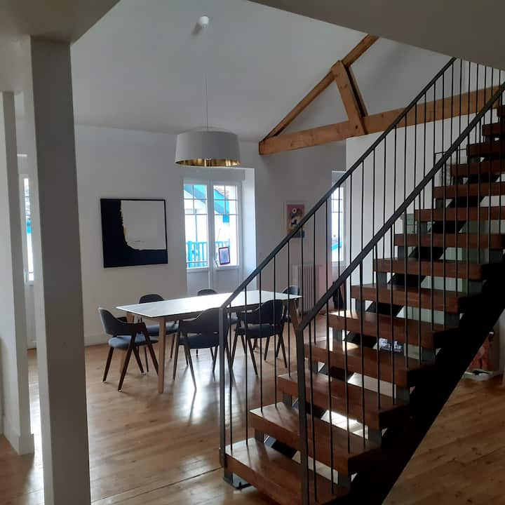 Appartement 180m² -Terrasse/parking Centre Ville - Ciboure