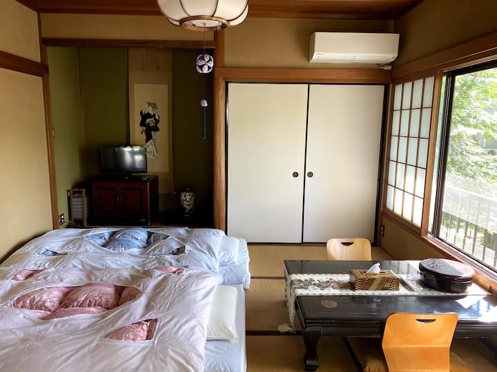 バスタブ付き 箱根の広い和室ルーム〜箱根宮城野ハウス&離れ〜 - Hakone