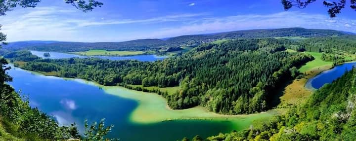 Maison Spacieuse Avec Vue Sur Le Lac D'ilay/randos - Lac de Chalain
