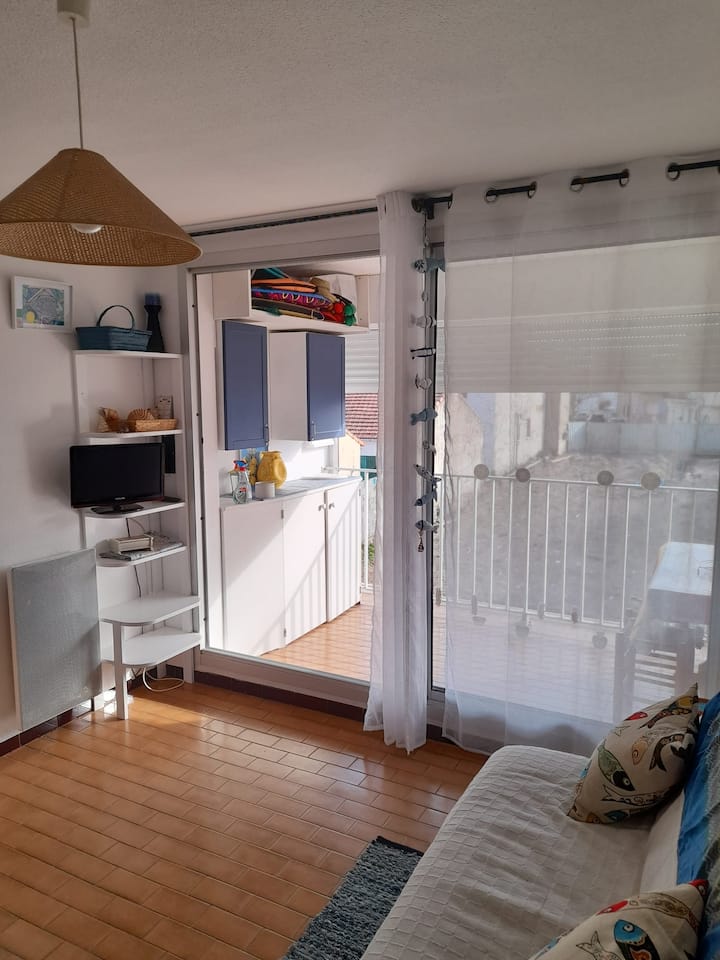Studio Cabine En Plein Centre Grau D'agde - Le Grau d'Agde
