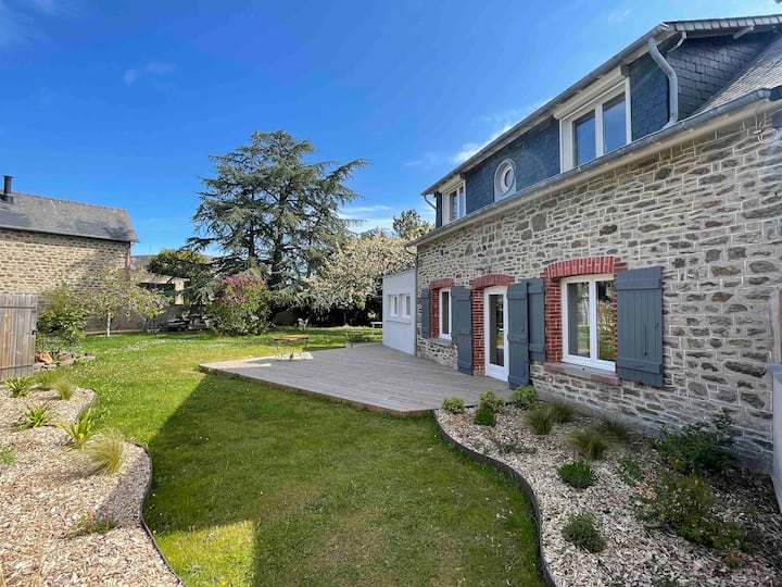 Le Grand Cedre, Maison Avec Jardin Proche Plages - Dinard