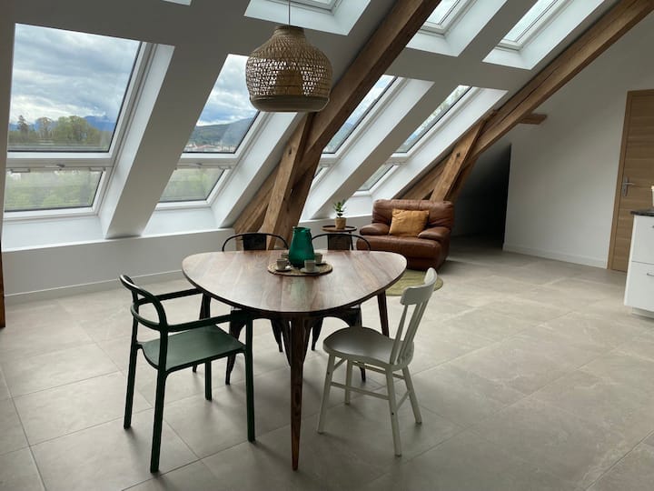 Annecy: Chambre De Rêve Dans Un Appart Lumineux - Annecy