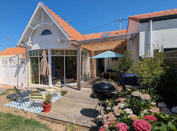 Notre Maison Chaleureuse à La Déco Vintage - Pornic