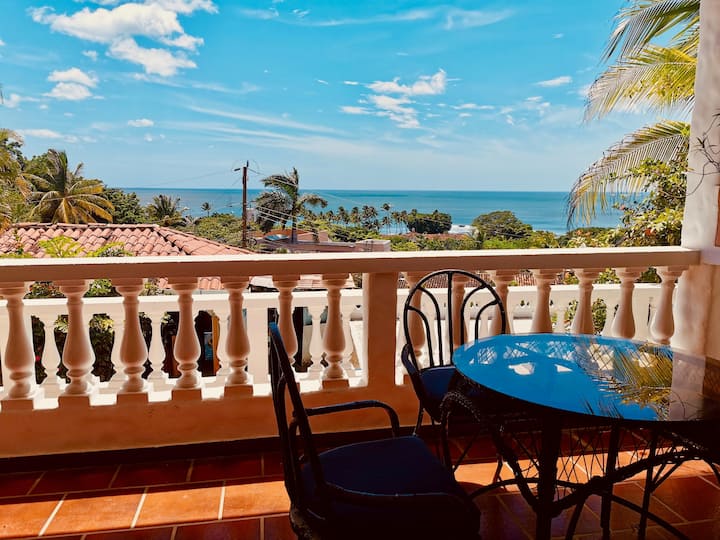 Ocean View Apartment With Pool, Second Floor - Tamarindo
