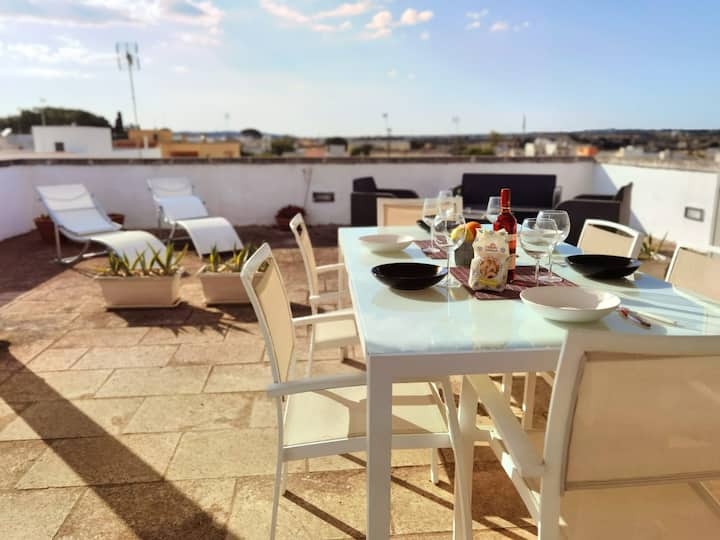 Apt With Terrace And Outdoor Kitchen - Gagliano del Capo