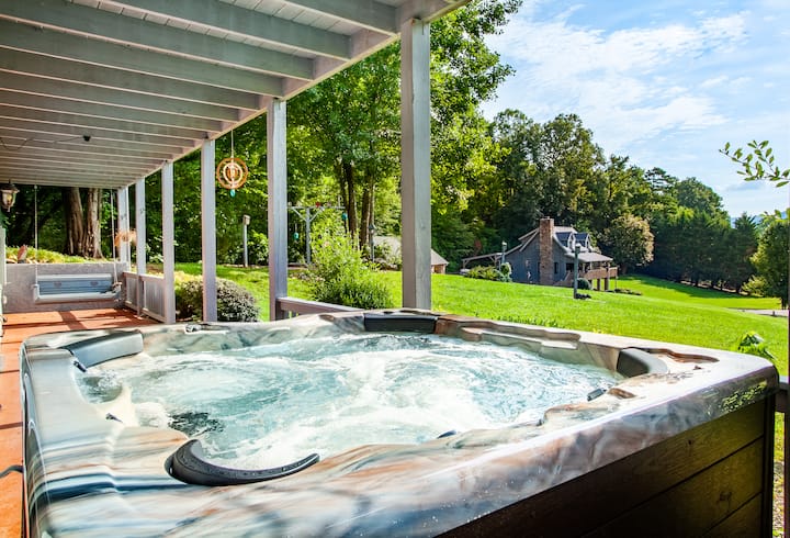 Game Room Hot Tub 5br Cabin Near Dollywood - Townsend, TN