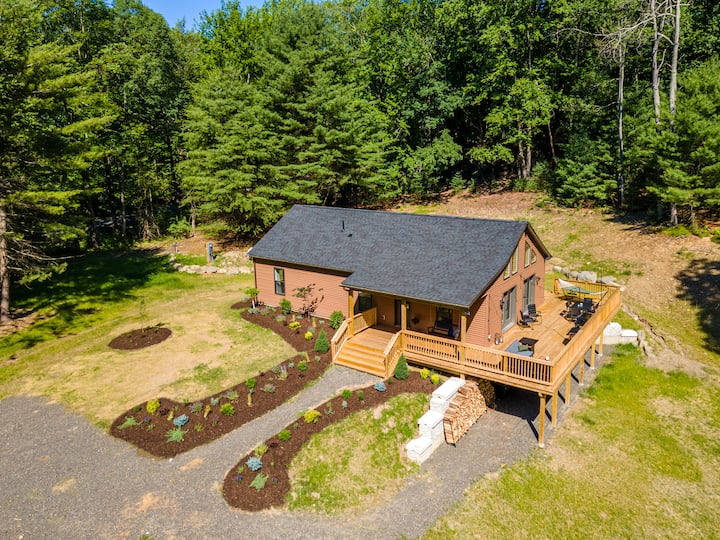 Scenic View Chalet, Firepit, Bbq, & 2hrs To Nyc - カーホンクソン, NY