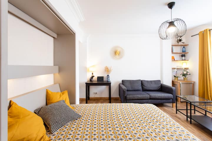 Studio Fontaine De La Ville- Wifi - Nice