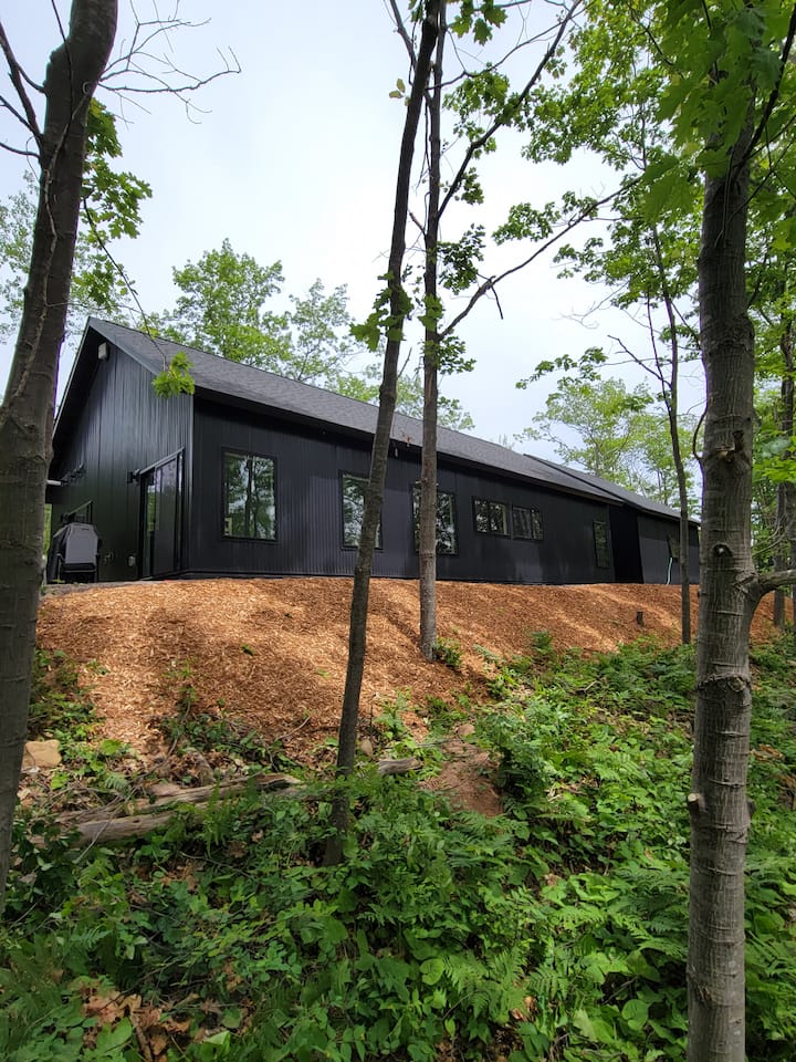 New Modern Waterfront Home - Houghton, MI