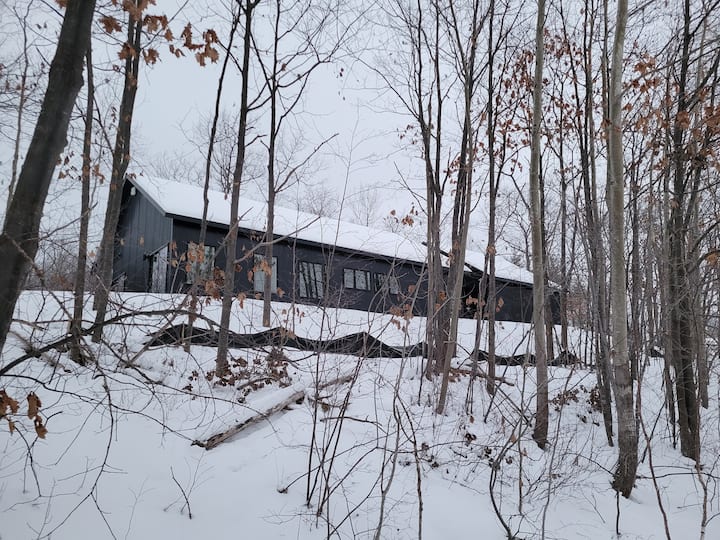 New Modern Waterfront Home - Houghton, MI