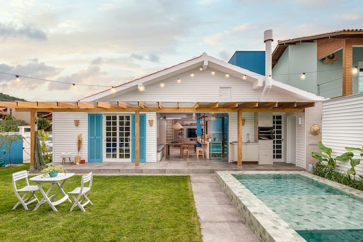 Belíssima Casa De Praia Com Piscina - Rising Sun! - Brazil
