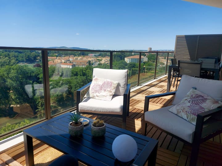 Grand Appartement - Magnifique Vue Sans Vis à Vis - Palavas-les-Flots