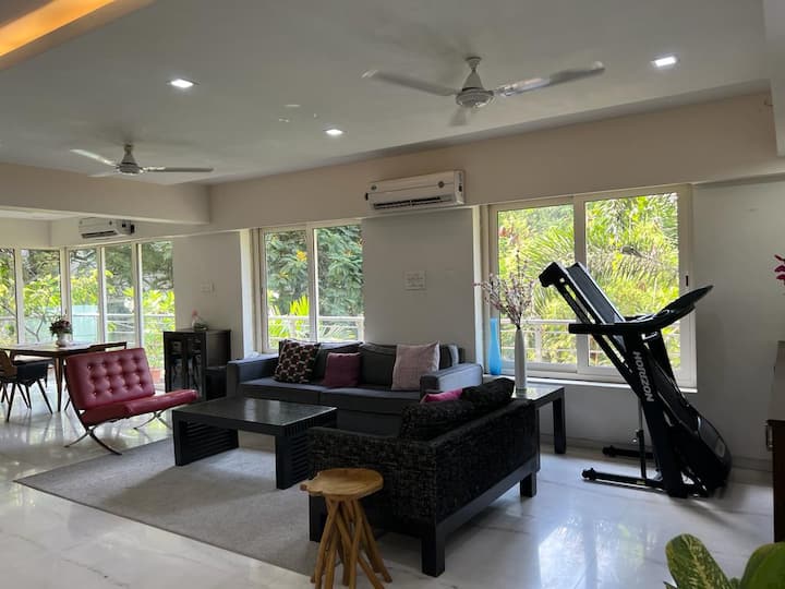 Modern Luxury In Bandra *3 Br*wifi*balcony* - Mumbai