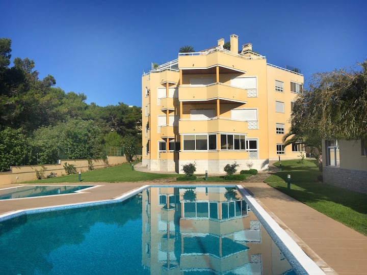 Cascais Central A/c Lift Swimming Pool Parking 4p - Cascais