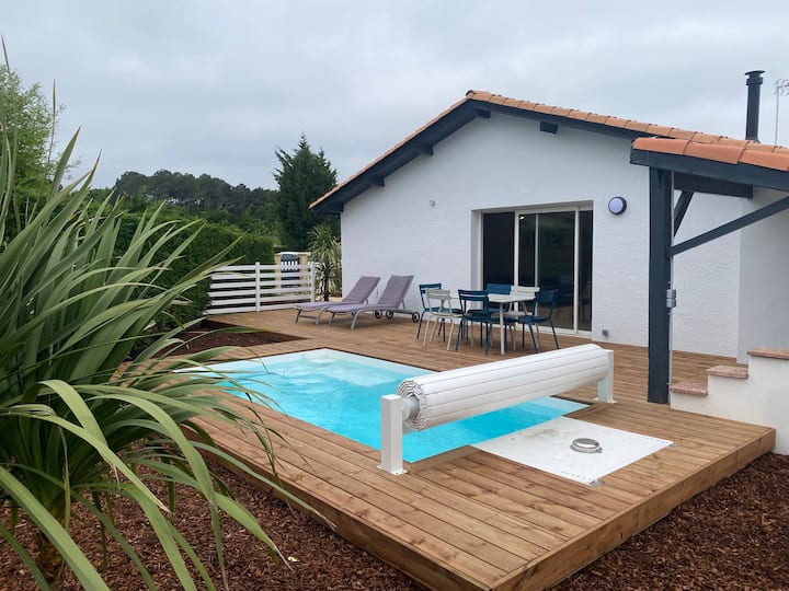 Maison Chaleureuse Avec Piscine Chauffée - La Teste-de-Buch