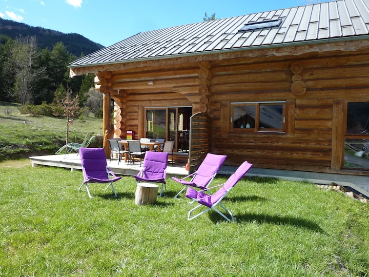 Chalet En Fuste Au Coeur De La Vallée De La Clarée - Montgenèvre
