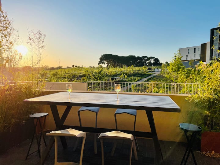Superbe Appartement Avec Parking Privé - Montpellier